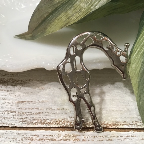 Chico's | Jewelry | 2280 Chicos Giraffe Pin | Poshmark